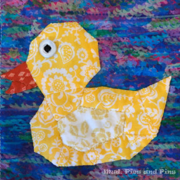 Quack! - The English Paper Pieced Duck - Mud, Pies and Pins