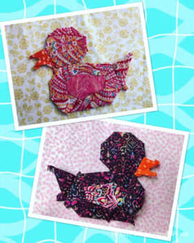 Quack! - The English Paper Pieced Duck - Mud, Pies and Pins